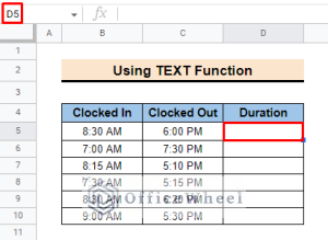 How to Calculate Hours Between Two Times in Google Sheets