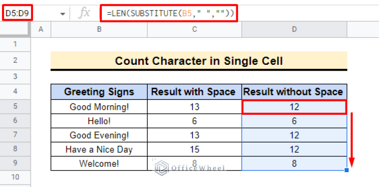 How to Use LEN Function in Google Sheets (4 Practical Examples)