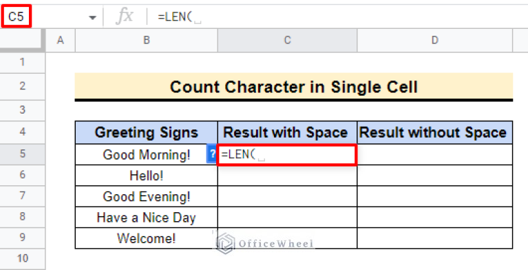 How to Use LEN Function in Google Sheets (4 Practical Examples)