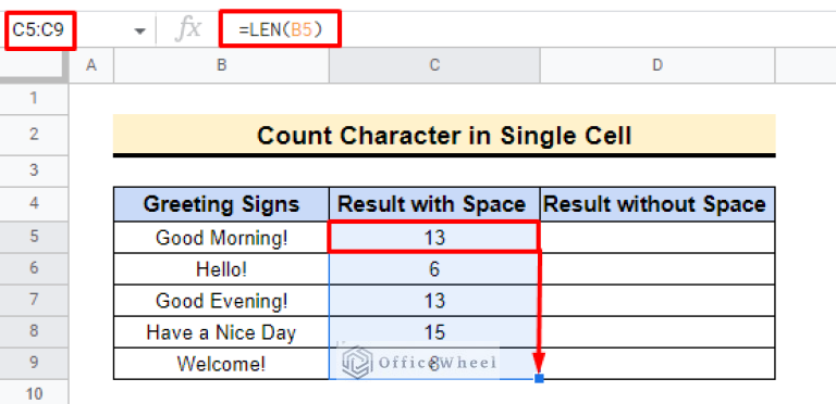 How to Use LEN Function in Google Sheets (4 Practical Examples)