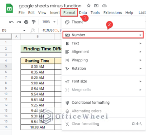 How to Use MINUS Function in Google Sheets (4 Easy Examples)