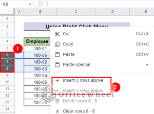 How to Paste and Insert Rows in Google Sheets (3 Easy Ways)