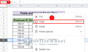 How to Paste and Insert Rows in Google Sheets (3 Easy Ways)