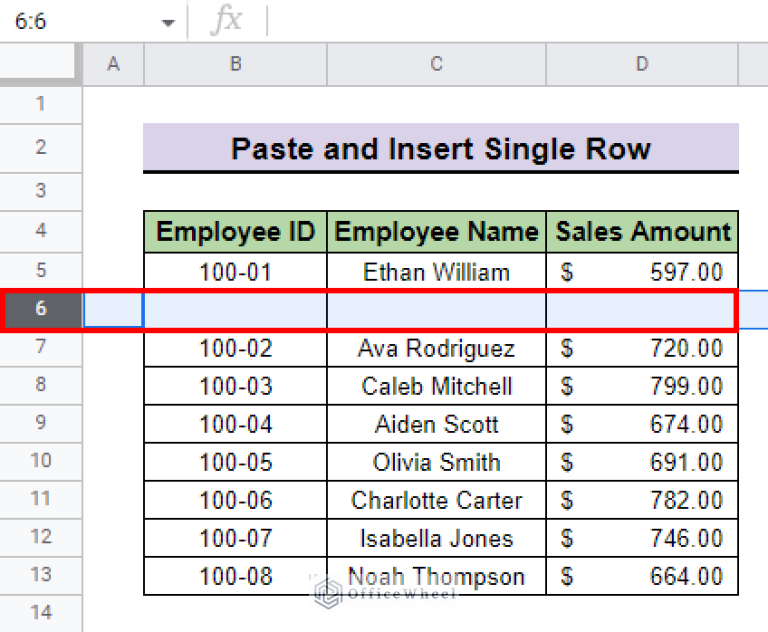 How to Paste and Insert Rows in Google Sheets (3 Easy Ways)