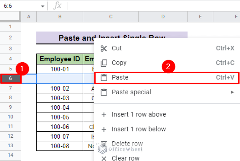 How to Paste and Insert Rows in Google Sheets (3 Easy Ways)
