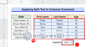 How to Paste Space Separated Values in Google Sheets (2 Ways)