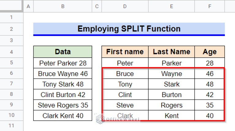 How to Paste Space Separated Values in Google Sheets (2 Ways)
