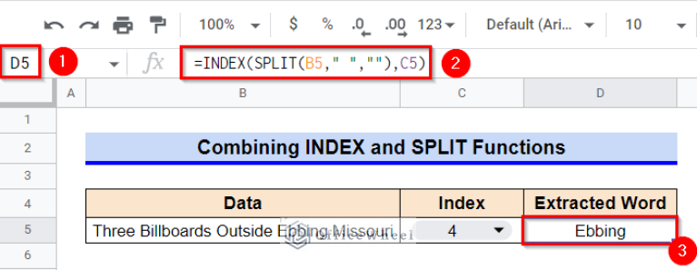 How to Paste Space Separated Values in Google Sheets (2 Ways)