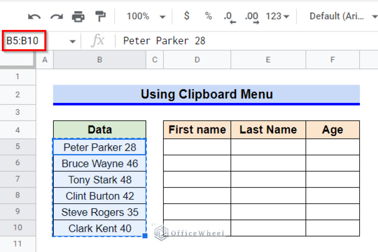 How to Paste Space Separated Values in Google Sheets (2 Ways) How to Paste Space Separated Values in Google Sheets (2 Ways)