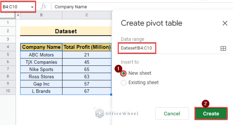 Google Sheets Calculated Field Percentage of Total in Pivot Table