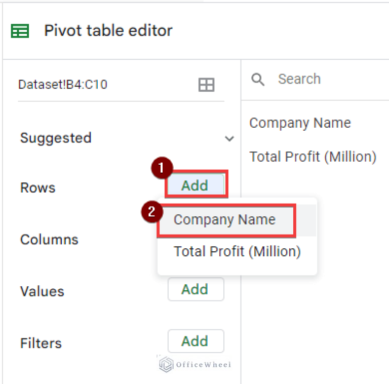 Google Sheets Calculated Field Percentage Of Total In Pivot Table