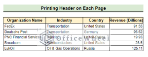 How to Print Header on Each Page in Google Sheets - OfficeWheel