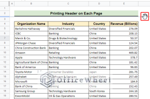 How to Print Header on Each Page in Google Sheets - OfficeWheel
