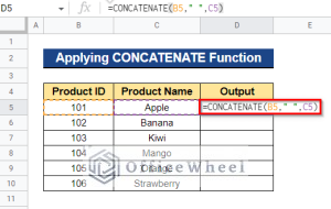 Google Sheets QUERY Function to Concatenate Two Columns
