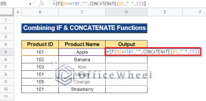 Google Sheets QUERY Function to Concatenate Two Columns
