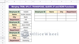 How to Use QUERY with SPLIT Function in Google Sheets