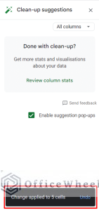 How to Remove Spaces Between Words in Google Sheets