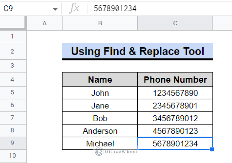 How to Remove Spaces Between Words in Google Sheets