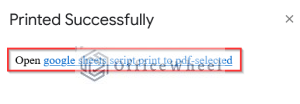 How to Print to PDF Using Apps Script in Google Sheets