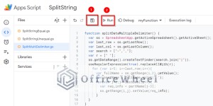 How to Split String Using Apps Script in Google Sheets