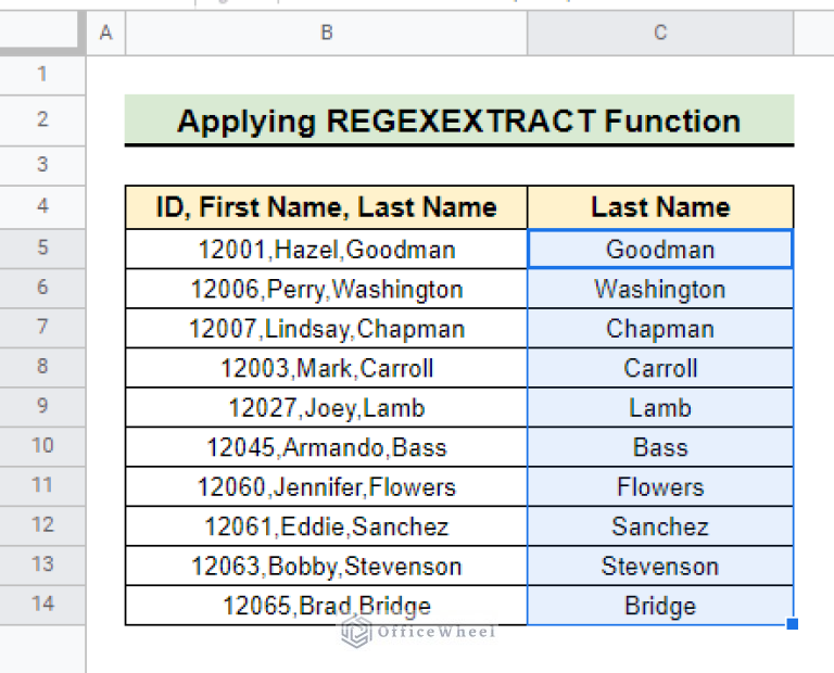 How to Split Cells to Get Last Value in Google Sheets (4 Methods)