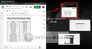 How to Split View in Google Sheets (2 Easy Ways) - OfficeWheel