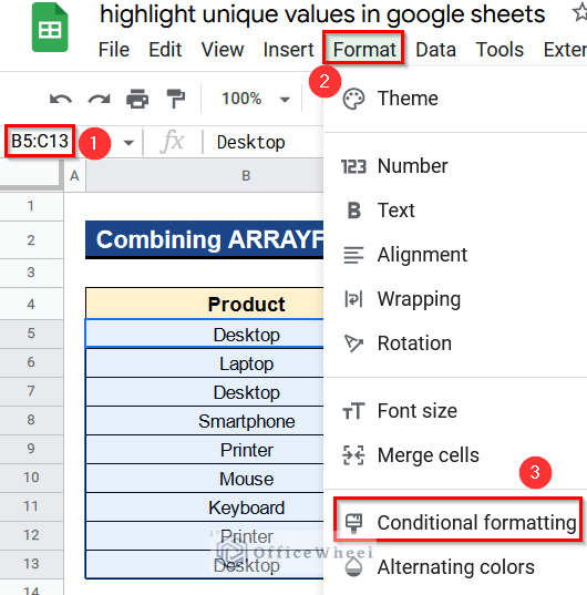  How To Highlight Unique Values In Google Sheets 9 Useful Ways 
