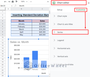 How to Add Different Standard Deviation Bars in Google Sheets
