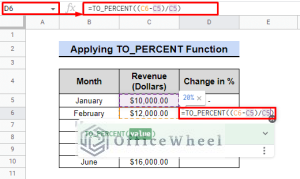 How to Calculate Percentage Change in Google Sheets (4 Ways)