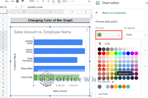 How to Change Color of Bar Graph in Google Sheets (Easy Steps)
