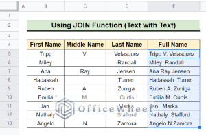 How to Concatenate in Google Sheets (6 Suitable Ways)
