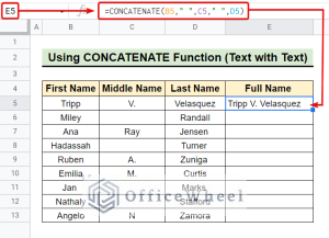 How to Concatenate in Google Sheets (6 Suitable Ways)