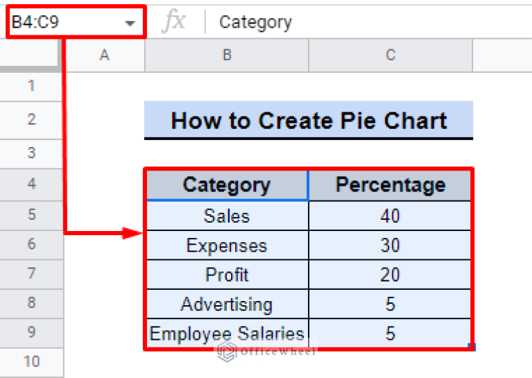How to Edit a Pie Chart in Google Sheets (5 Core Features)