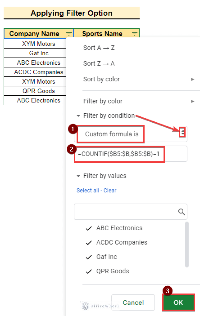 How to Filter Unique Values in Google Sheets (5 Simple Ways)
