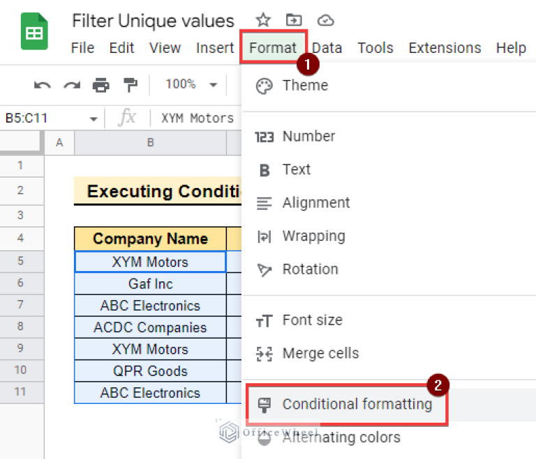 How to Filter Unique Values in Google Sheets (5 Simple Ways)