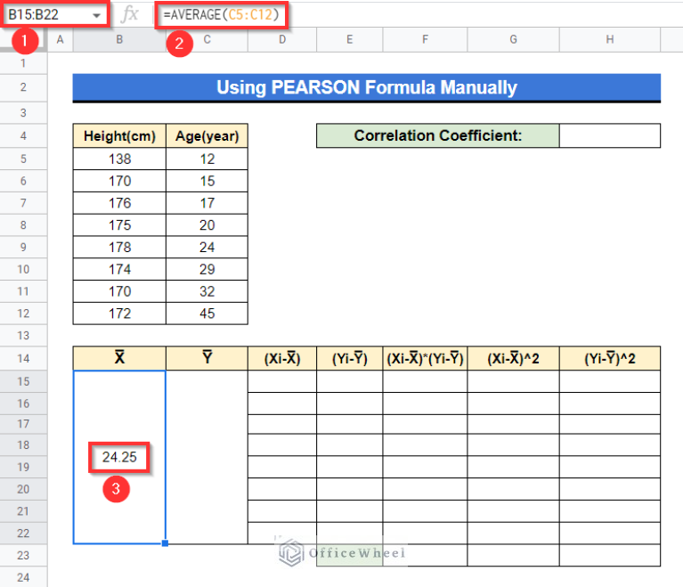 How to Find Correlation Coefficient in Google Sheets - OfficeWheel