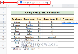 How to Find Frequency in Google Sheets (2 Easy Methods)