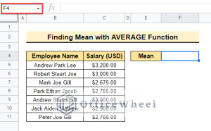 How to Find Mean, Median and Mode in Google Sheets
