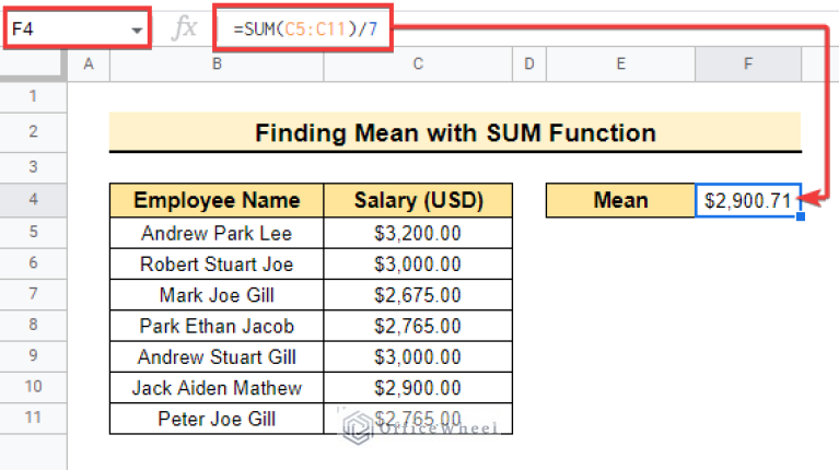 how-to-find-mean-median-and-mode-in-google-sheets