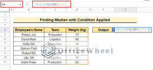 How to Find Median in Google Sheets (2 Easy Ways) - OfficeWheel