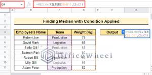 How to Find Median in Google Sheets (2 Easy Ways) - OfficeWheel