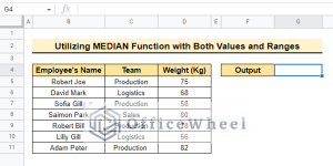 How to Find Median in Google Sheets (2 Easy Ways) - OfficeWheel