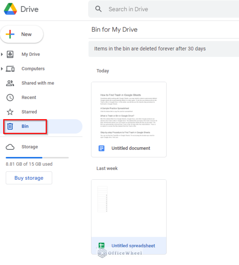 How to Find Trash in Google Sheets (with Quick Steps)