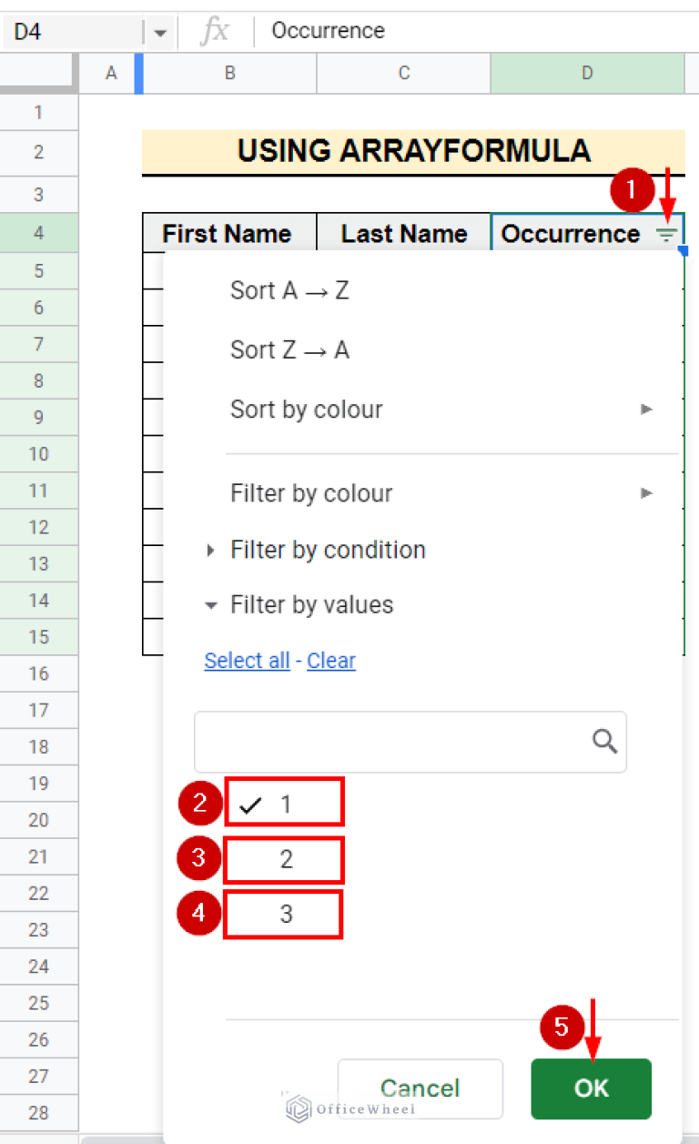 How to Find Unique Values in Google Sheets (5 Simple Ways)