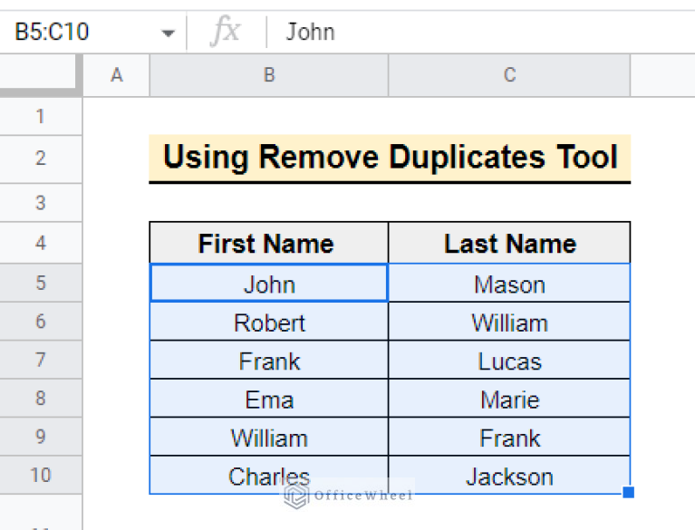 How to Find Unique Values in Google Sheets (5 Simple Ways)