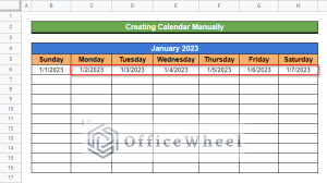 How to Insert a Calendar in Google Sheets (2 Effective Ways)