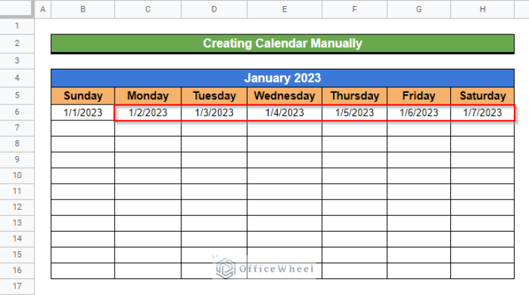 How to Insert a Calendar in Google Sheets (2 Effective Ways)