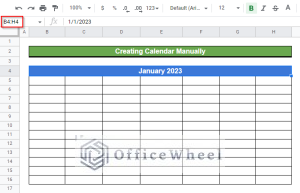 How to Insert a Calendar in Google Sheets (2 Effective Ways)