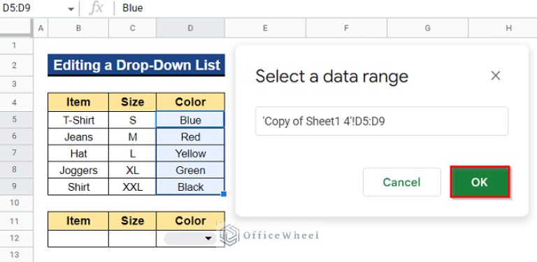 How to Insert a Drop-Down List in Google Sheets (2 Easy Ways)