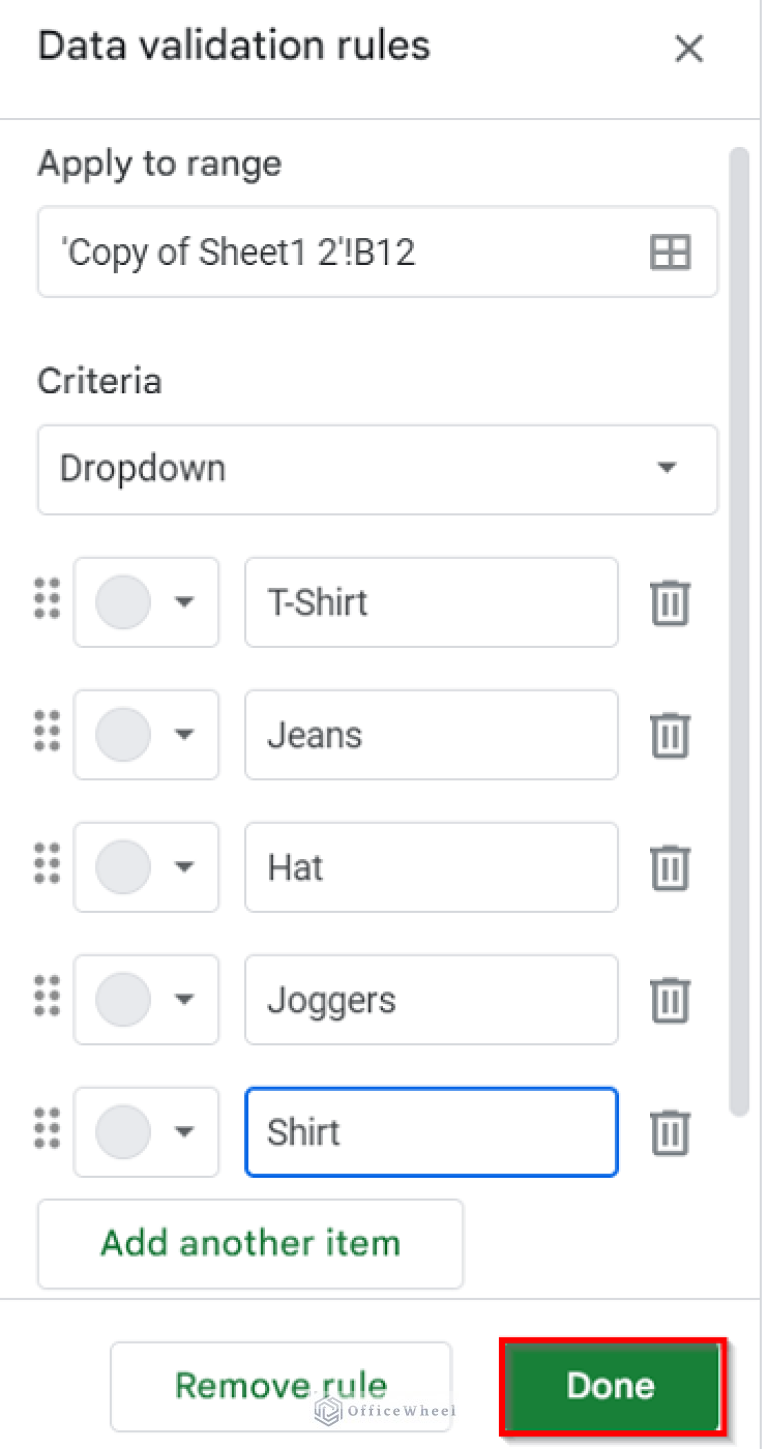 How to Insert a Drop-Down List in Google Sheets (2 Easy Ways)